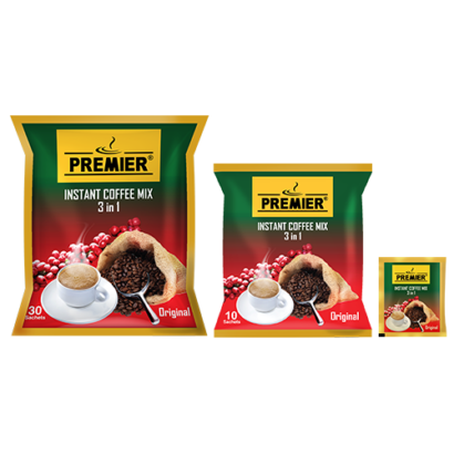 PREMIER 3 IN 1 INSTANT COFFEEMIX – Premier Coffee – Exporters from Myanmar